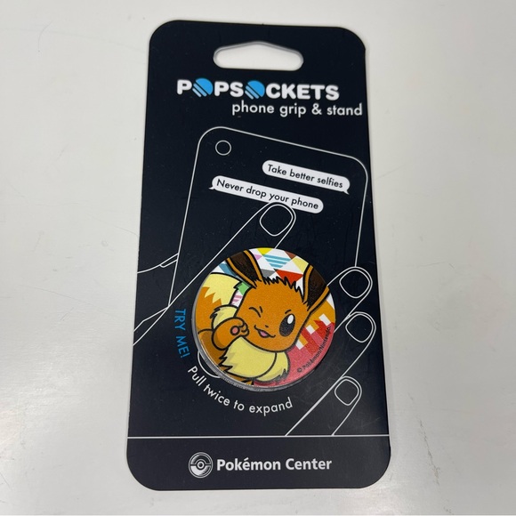 PopSocket | Cell Phones & Accessories | New Pokemon Eevee Popsocket ...